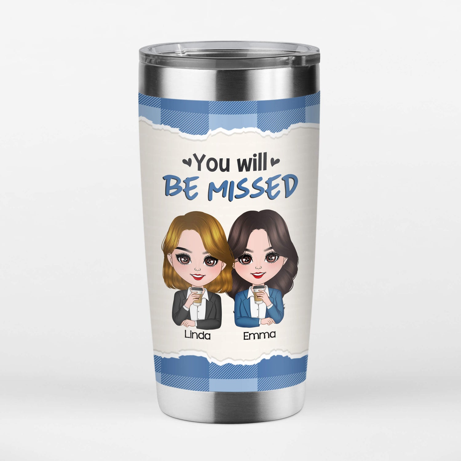 Personalized Good Luck Finding Better Coworker Tumbler - Personal House