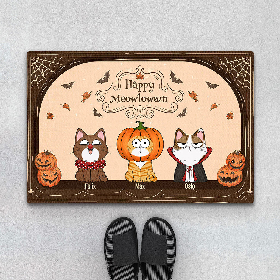 Custom Cat Doormat | Welcome Mats for Cat Lovers - Personal House