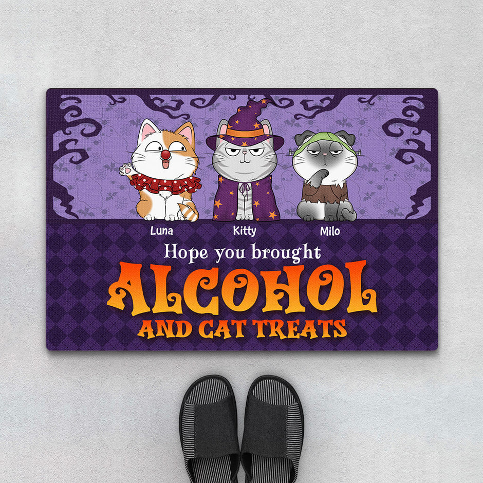 Custom Cat Doormat | Welcome Mats for Cat Lovers - Personal House
