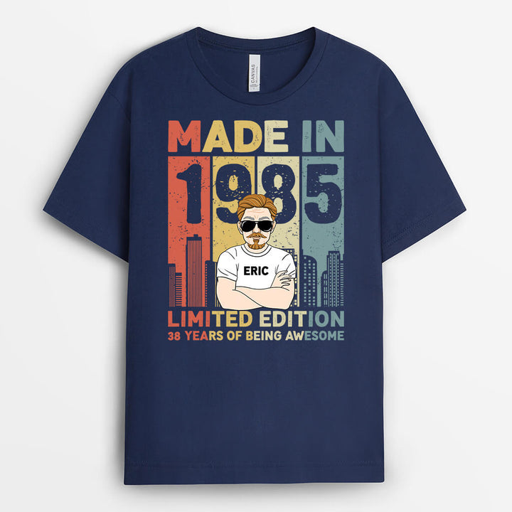Personalized Birthday Shirt – Made in [Year] Custom Tee - Personal House
